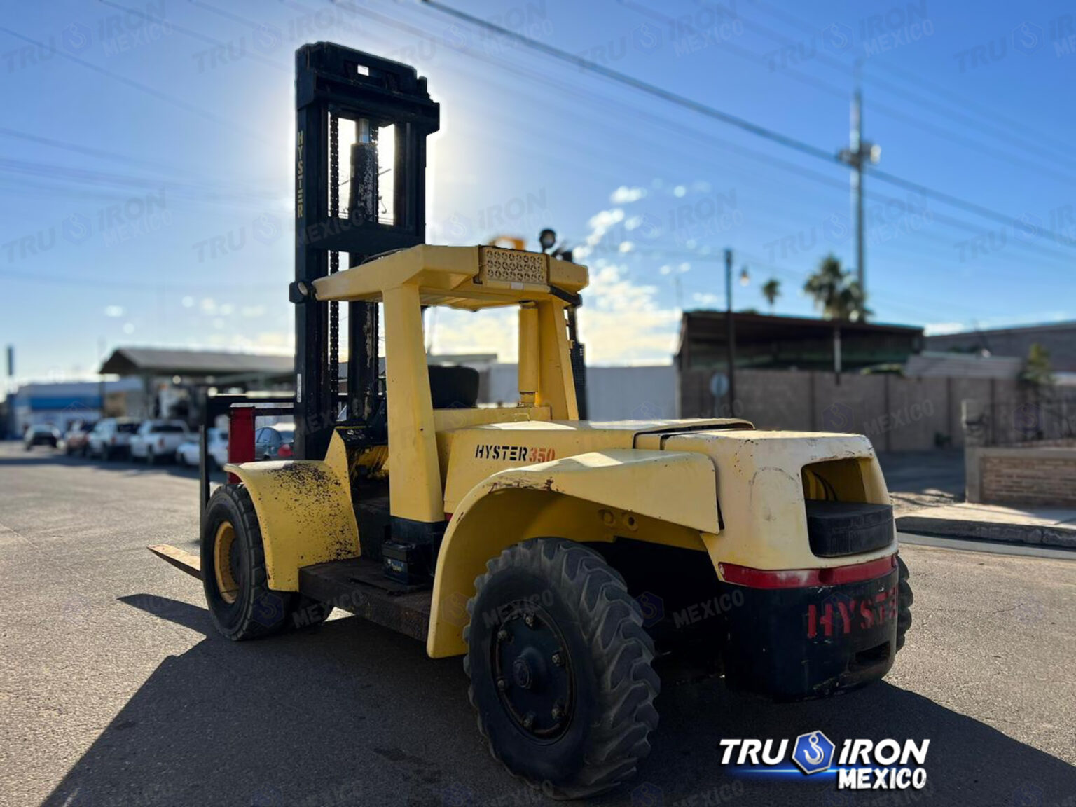 MONTACARGAS 1990 HYSTER H350B 19 US TON - TRU IRON