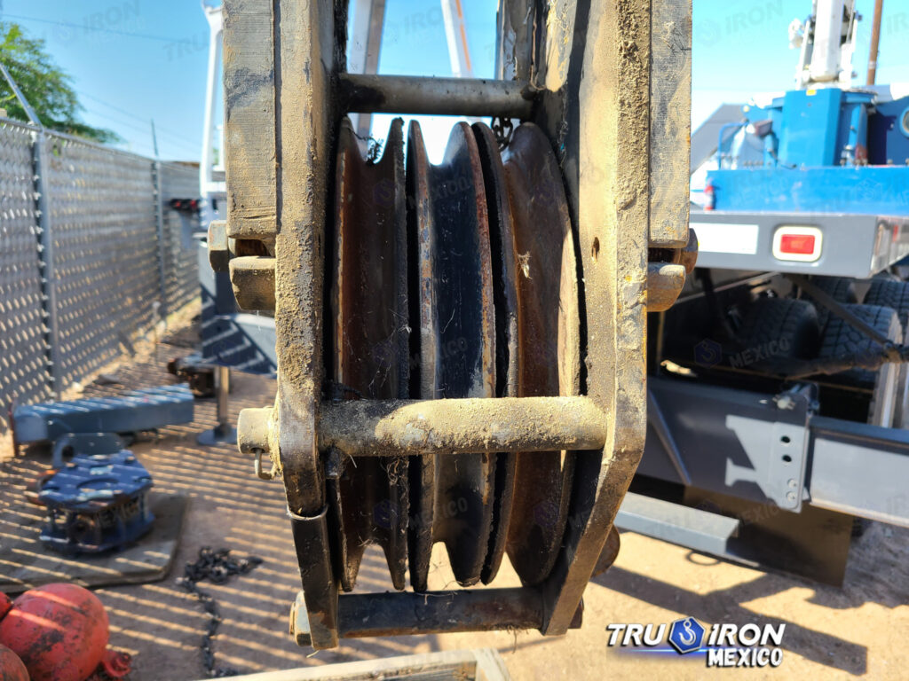 Gancho Patesca Jhonson Blocks 3 poleas 24.5 USTon - TRU IRON