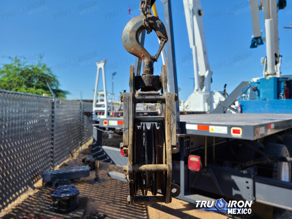 Gancho Patesca Jhonson Blocks 3 poleas 24.5 USTon - TRU IRON