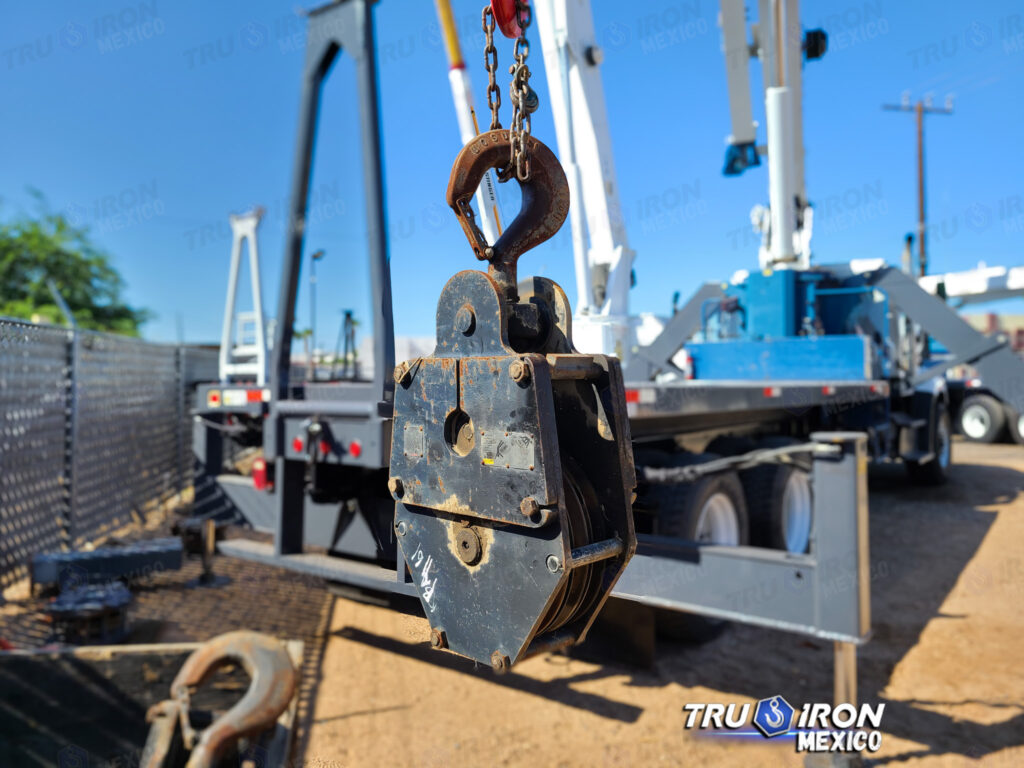 Gancho Patesca Jhonson Blocks 3 poleas 24.25 US Ton - TRU IRON